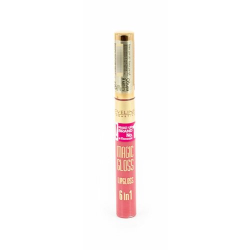 Eveline Cosmetics / Эвелин Косметикс Блеск для губ BB Magic Gloss Lipgloss 6 в 1, тон 367 малиновый, 9мл / декоративная косметика