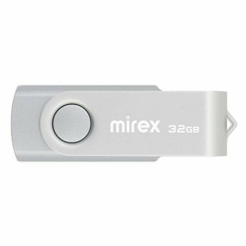 Флеш-диск Mirex Swivel 32GB USB2.0 Silver