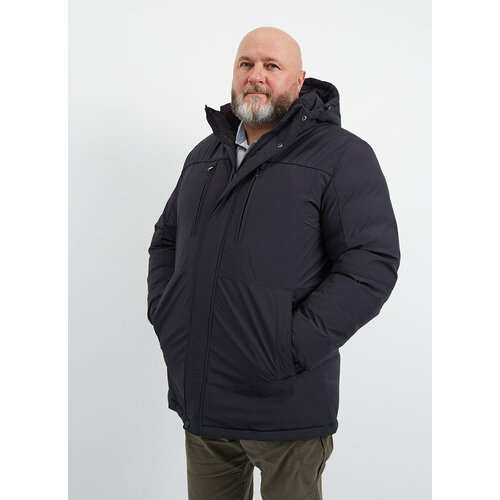 Куртка КАЛЯЕВ, размер 54, серый