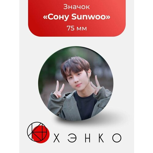 Значок "Sunwoo Сону Из The Boyz"