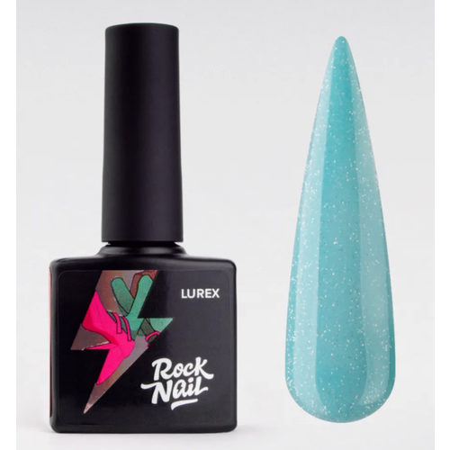 ROCKNAIL, Lurex, Гель-лак №940 Super Freaky Girl, 10 мл