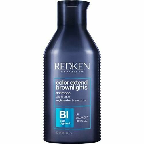 Redken Шамунь для волос с синим пигментом Extend Browlights 300мл