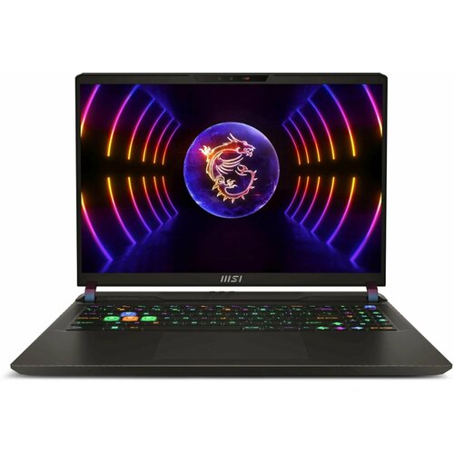 Ноутбук игровой MSI Vector GP68 HX 12VH-219RU 9S7-15M122-219, 16", IPS, Intel Core i9 12900HX 2.3ГГц, 16-ядерный, 16ГБ DDR5, 1ТБ SSD, NVIDIA GeForce RTX 4080 для ноутбуков - 12 ГБ, Windows 11 Home, серый