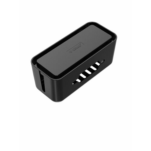 Пластиковый короб для хранения кабелей и зарядных устройств ORICO черный (ORICO-CMB-18-BK)