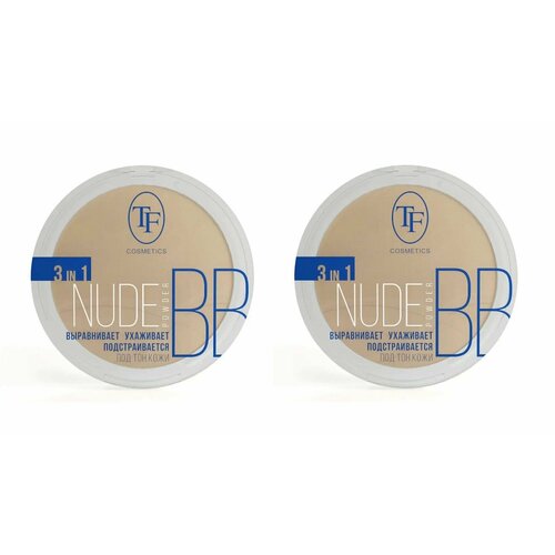Triumph Пудра Nude BB Powder, тон 6, теплый натуральный, 2 шт
