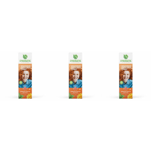 Зубная паста Synergetic комплекс-формула, 7в1, 100 г, 3 шт.