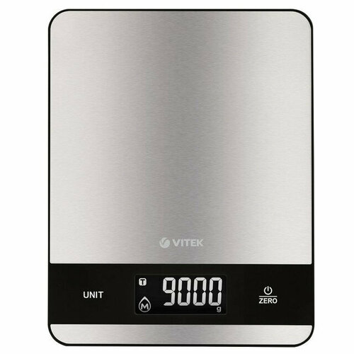 Весы кухонные vitek vt-7989 до 9кг электронные