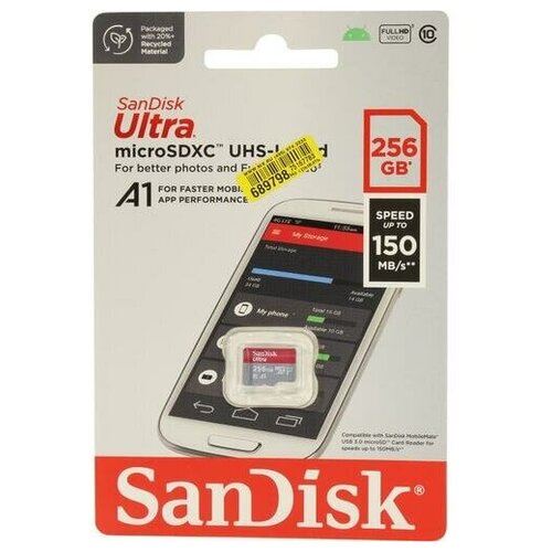 SD карта Sandisk Ultra SDSQUAC-256G-GN6MN