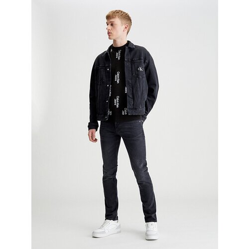 Джинсовая куртка Calvin Klein Jeans, размер M, черный