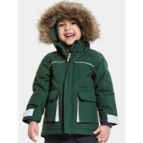 Куртка Didriksons, размер 120, зеленый
