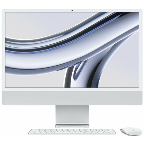 Apple iMac 24 M3 Retina 4,5K 2023 8GB/512GB Silver (MQRK3)
