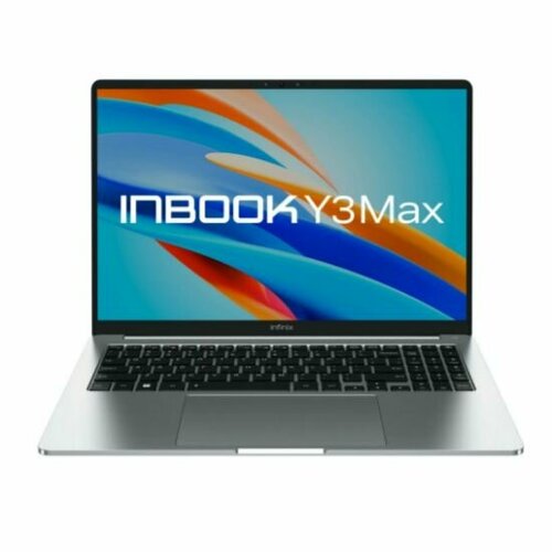 Ноутбук Infinix Inbook Y3 MAX YL613 IPS WUXGA (1920x1200) 71008301569 Серебристый 16" Intel Core i5-1235U, 8ГБ DDR4, 512ГБ SSD, Iris Xe Graphics, Без ОС