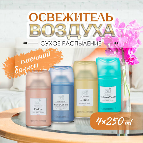Набор освежителей воздуха Автоматик Home Perfume 250мл.