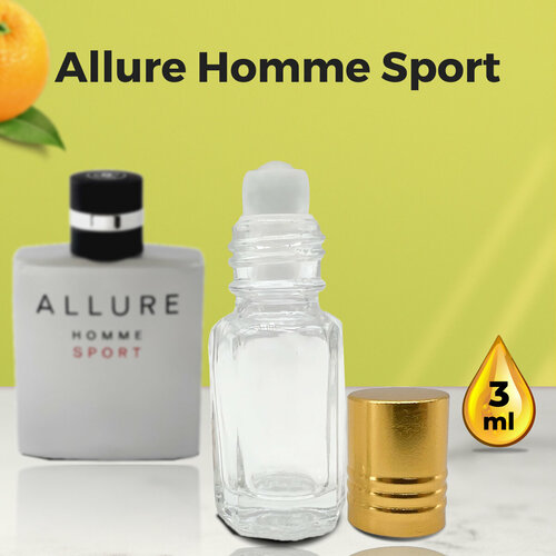 "Allure Homme Sport" - Духи мужские 3 мл + подарок 1 мл другого аромата