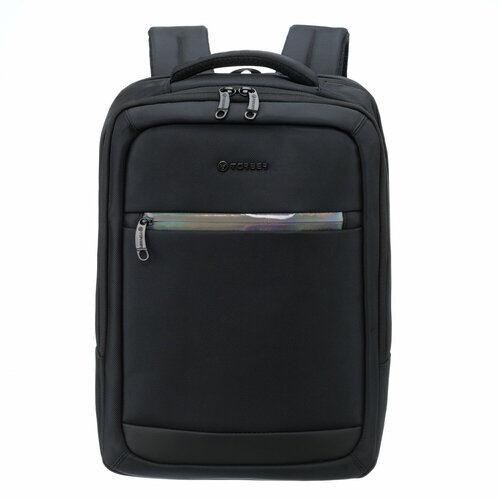 Деловой рюкзак TORBER VOYAGE TB1003 с отделением для ноутбука 17', черный, полиэстер 900D, 31х17х44 см, 18 л