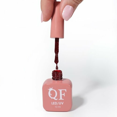 Queen fair Гель лак для ногтей «COLOR GLOW», 3-х фазный, 10 мл, LED/UV, цвет (18)