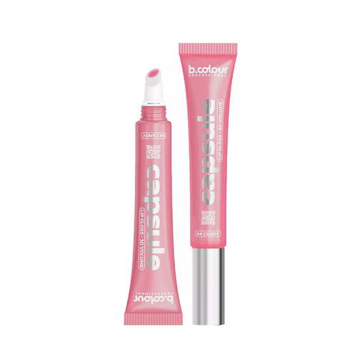Блеск для губ зеркальный b.colour professional Capsule Lip Gloss 3D Volume т.04 Candy 12 мл
