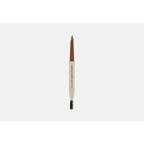 Карандаш для бровей CLIO Sharp, so simple brow pencil цвет: 02, ash brown