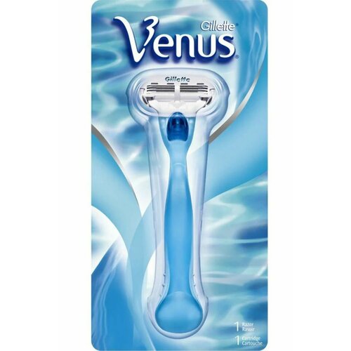 Gillette станок для бритья женский многоразовый Venus с 1 сменной кассетой