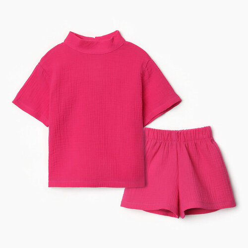 Комплект одежды Minaku, размер 116, розовый