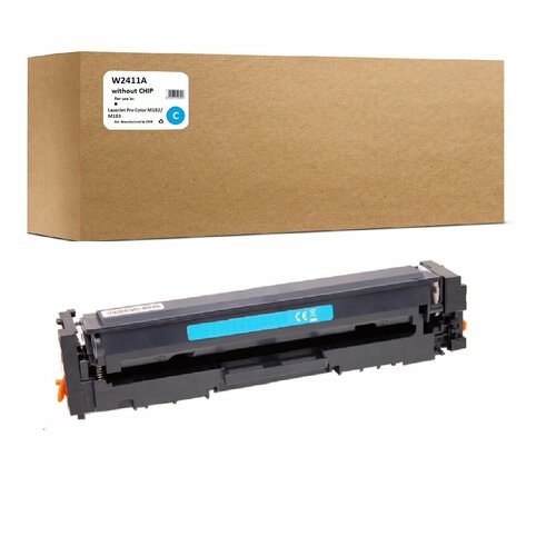 Картридж W2411A без чипа для HP LJP-M182/M183 0.85K Cyan Compatible (Совместимый)