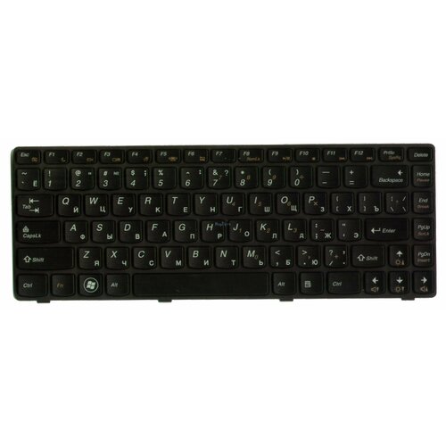 Клавиатура для ноутбука Lenovo IdeaPad G475 черная