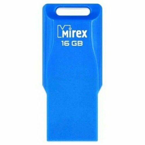 Флеш Диск 16GB Mirex Mario, USB 2.0, Голубой