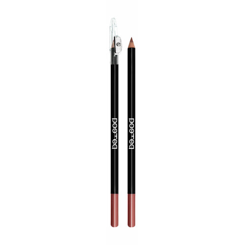 POETEQ Карандаш для губ Lip pencil with sharpener с точилкой, 2 г, 81 пекан