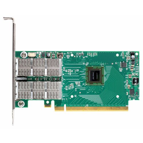 Сетевая карта Mellanox MCX354A-QCBT ConnectX-3 VPI adapter card, dual-port QSFP, QDR IB (40Gb/s) and 10GbE, PCIe3.0