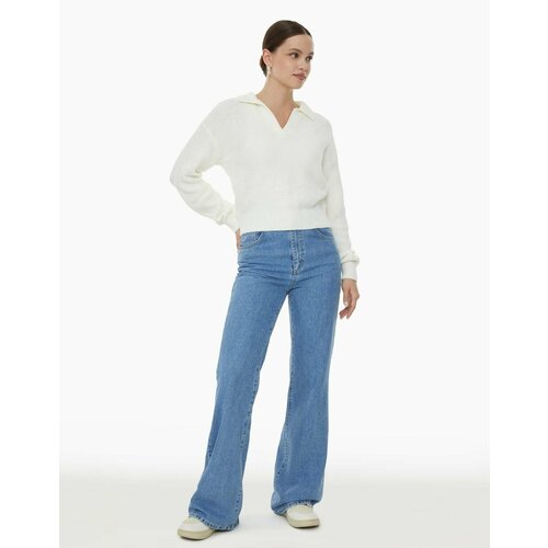 Джинсы клеш Gloria Jeans, размер 40/164, синий