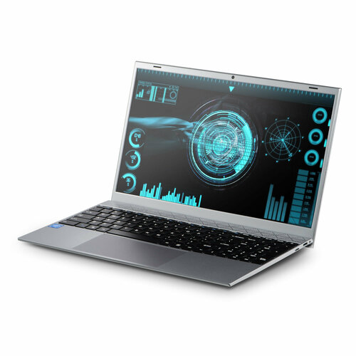 Ноутбук Azerty AZ-1507 (15.6" Intel Celeron J4125, 8Gb, SSD 120Gb) серый металлик / 1920x1080 (Full HD)