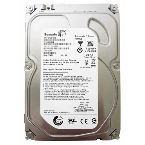 Жесткий диск Seagate 9TT153 1Tb SATAII 3,5" HDD