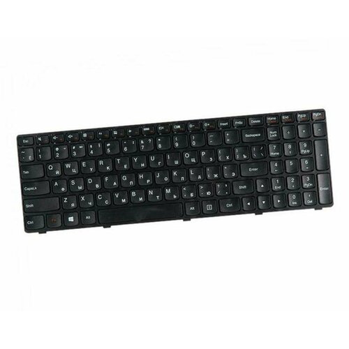 Клавиатура для Lenovo G500, G505, G510, G700, G710 25210962 Black, black frame, гор. Enter ZeepDeep