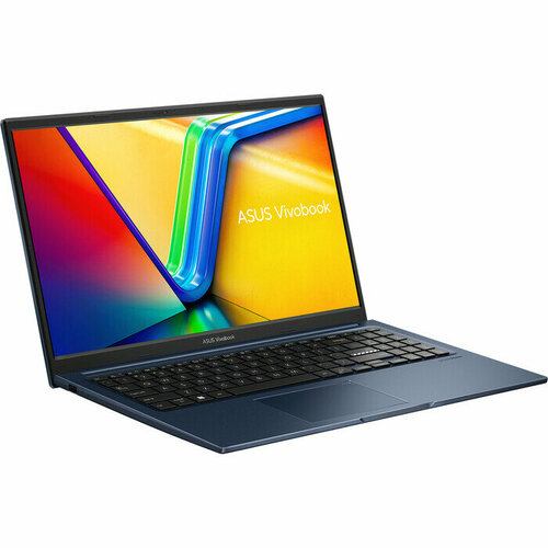 Ноутбук Asus X1504ZA-BQ824 15.6" Intel Core i3 1215U(1.2Ghz)/8Gb/256GB/Int: Intel UHD Graphics/noOS/Quiet Blue (90NB1021-M015W0)