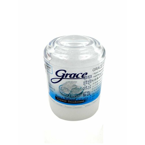 Grace Дезодорант кристаллический натуральный антибактериальный Чистый и Естественный, 50 г