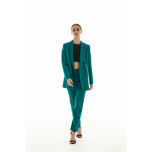 Пиджак LeNeS brand, размер 44, зеленый