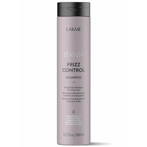 LAKMÉ, FRIZZ CONTROL, Бессульфатный дисциплинирующий шампунь для непослушных или вьющихся волос, 1000 мл