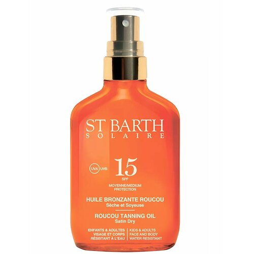 Ligne St Barth Сухое масло Roucou Tanning Oil SPF15 100 мл