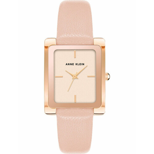 Наручные часы ANNE KLEIN Leather, розовый, бежевый