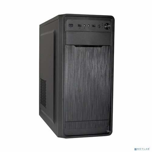 EXEGATE Корпуса Exegate EX283073RUS Корпус Miditower ExeGate XP-332 Black, ATX, , 2*USB, Audio чёрный