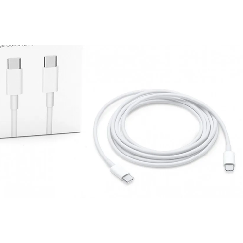 Кабель Foxconn USB-C to USB-C для телефона, плашнета (1м), белый