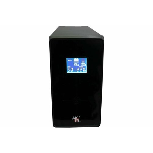 ИБП AKEL D420-HOME/Smart UPS/AVR Мощность 2000 ВА/LCD Дисплей/Для Защиты ПК, Сервера, Коммуникационного оборудования, 1шт.