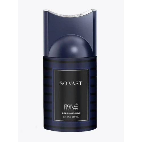 Прайв / Prive Perfumes - Дезодорант-спрей для тела мужской So Vast 250 мл