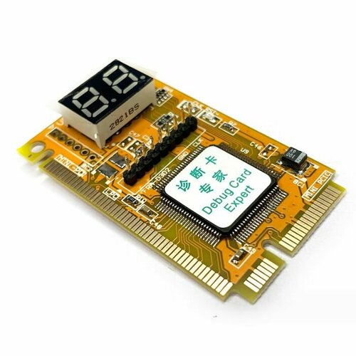 Пост карта MINI PCI, MINI PCI-E и LPC для диагностики ноутбуков