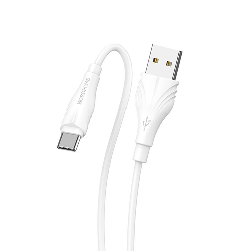 Кабель Borofone USB - USB Type-C BX18 Optimal только для зарядки, 2 м, 1 шт., белый