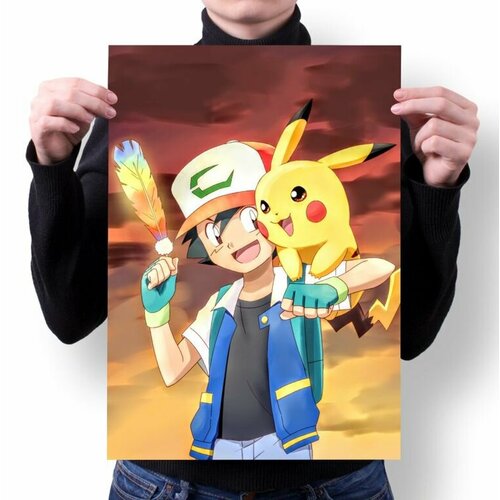Плакат Pokemon, Покемон №6, А4