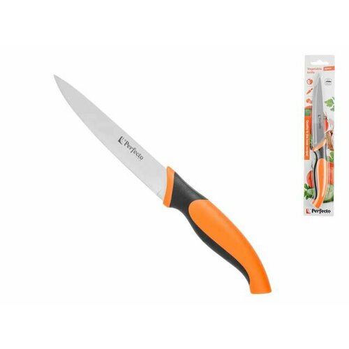 Комплект 15 штук, Нож кухонный для овощей 12см, серия Handy (Хенди), PERFECTO LINEA (Размер лезвия: 12.2х2.2 см, длина изделия общая 23.5 см) (21-405031)