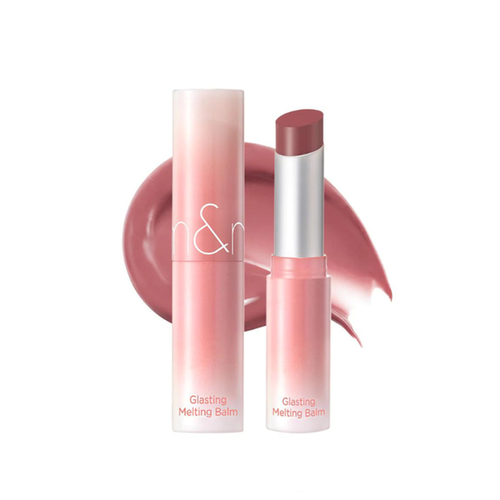Бальзам для губ оттеночный | ROM&ND Glasting Melting Balm 12 Veiled Rose