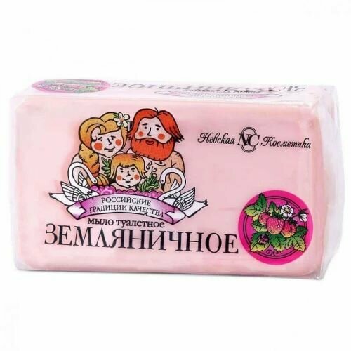 Невская Косметика туалетное мыло Земляничное 140г