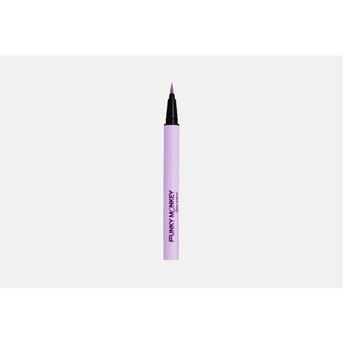 Подводка-фломастер FUNKY MONKEY Matte eyeliner цвет: лавандовый / 0.6 г